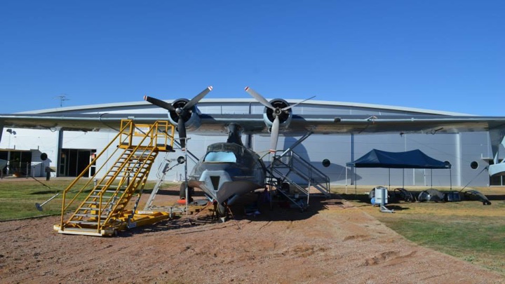 Old ‘flying boat’ in the outback - Starts at 60