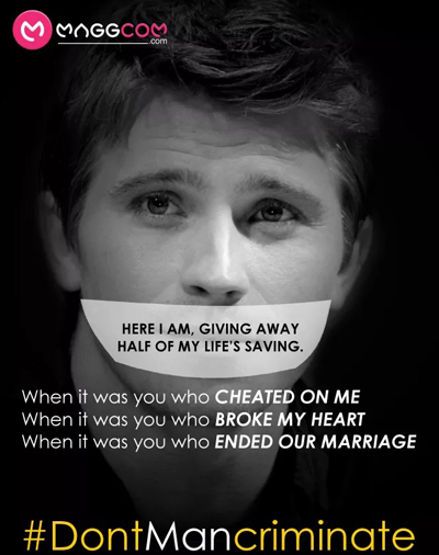 What about men’s rights? Mancrimination might just be the next movement ...