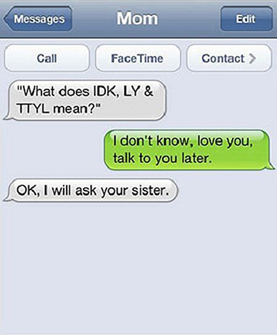 10 funniest text message jokes - Starts at 60