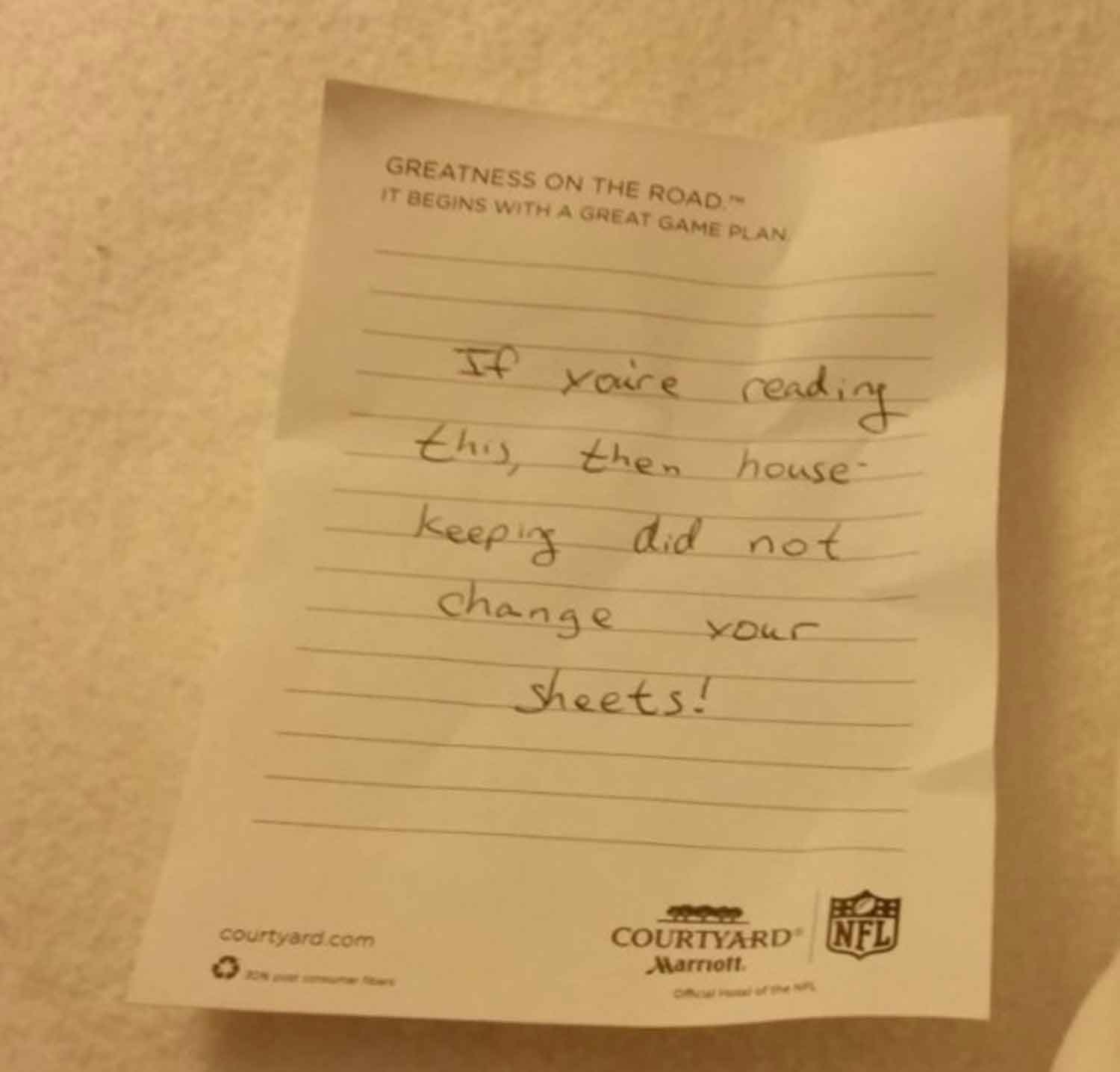 The hilarious (and horrifying) note you’d never want to find in your ...