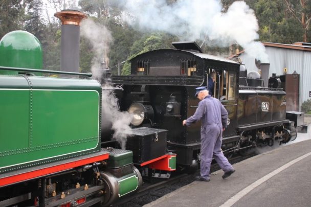 The Puffing Billy Train - Starts at 60