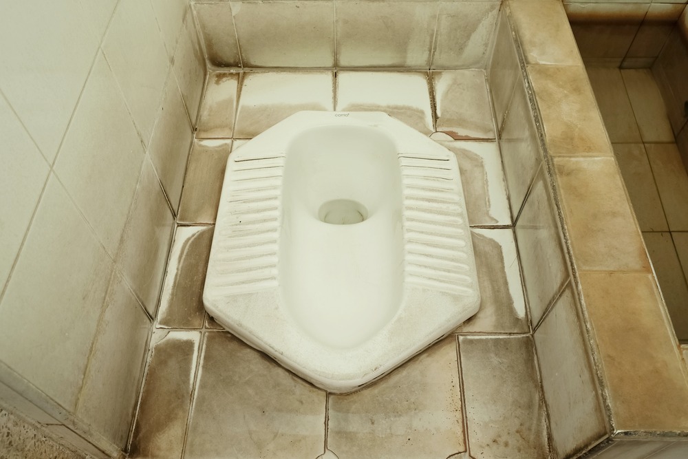 How to use a squat toilet without hurting yourself - Starts at 60