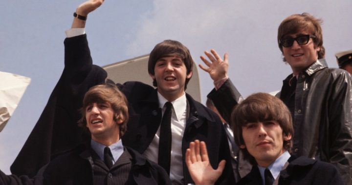 Like father like son: Kids of Beatles unite for rare photographs ...