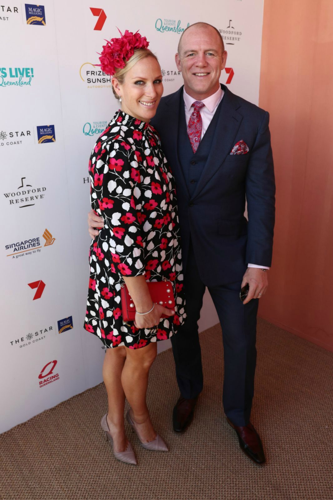 Zara Tindall steals the show in two eye-popping outfits at the races ...